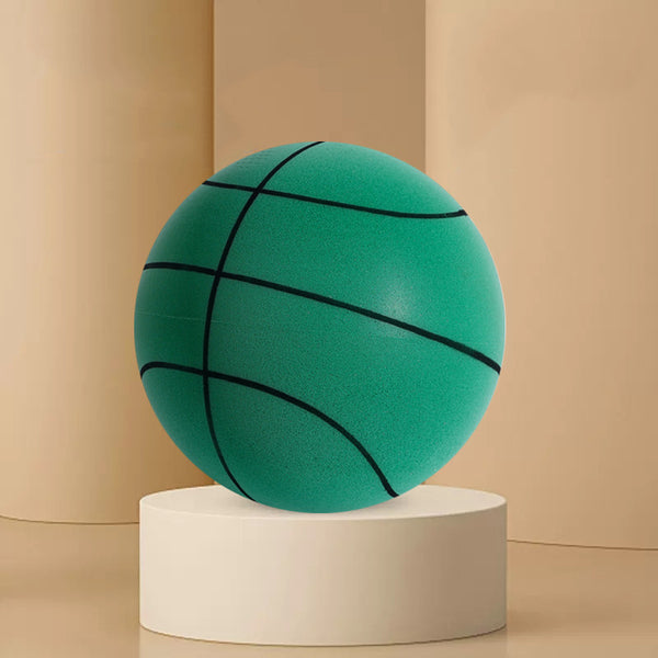 Silent High Density Foam Sports Ball Indoor Mute Basketball Soft Elast ...